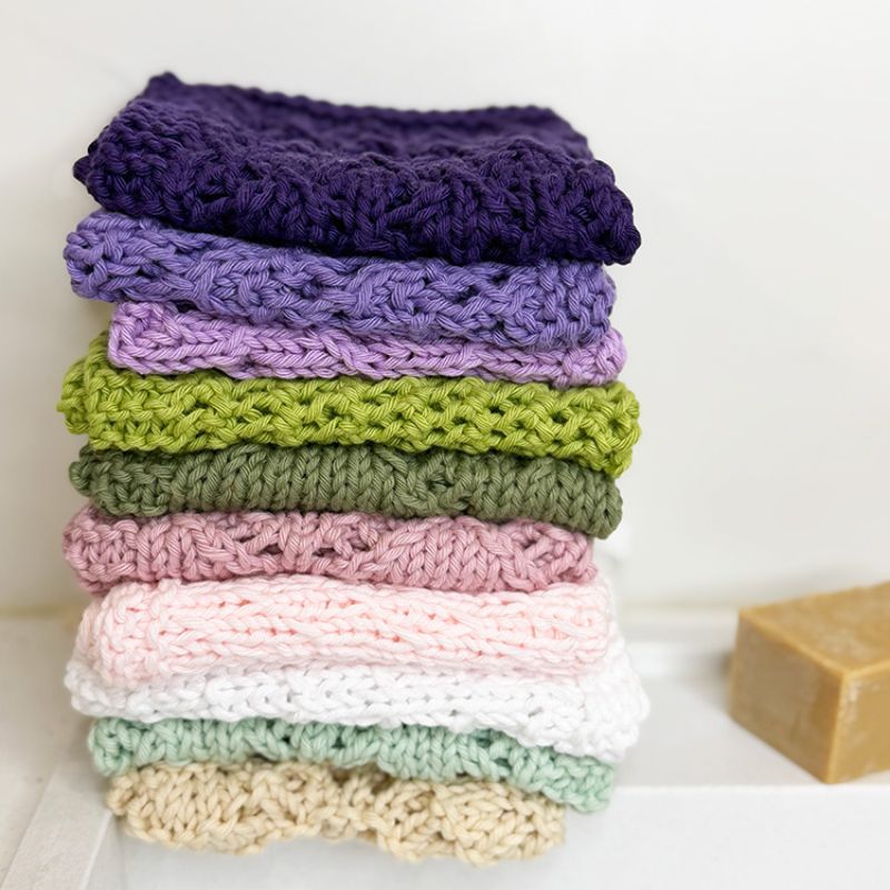The Ton & Tea Dishcloth Collection (10 PDFs) – Handy Little Me Shop
