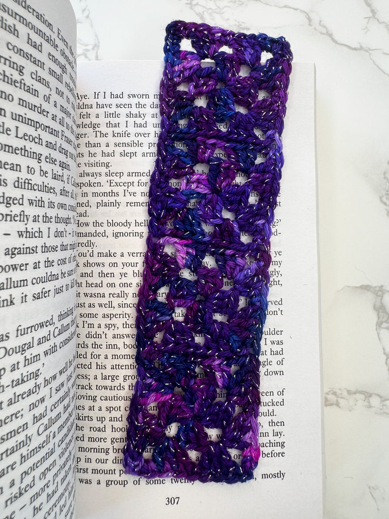 Granny Square Crochet Bookmark Pattern – Handy Little Me Shop